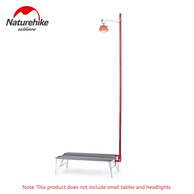 Naturehike (light breeze) folding light pole red - Camping
